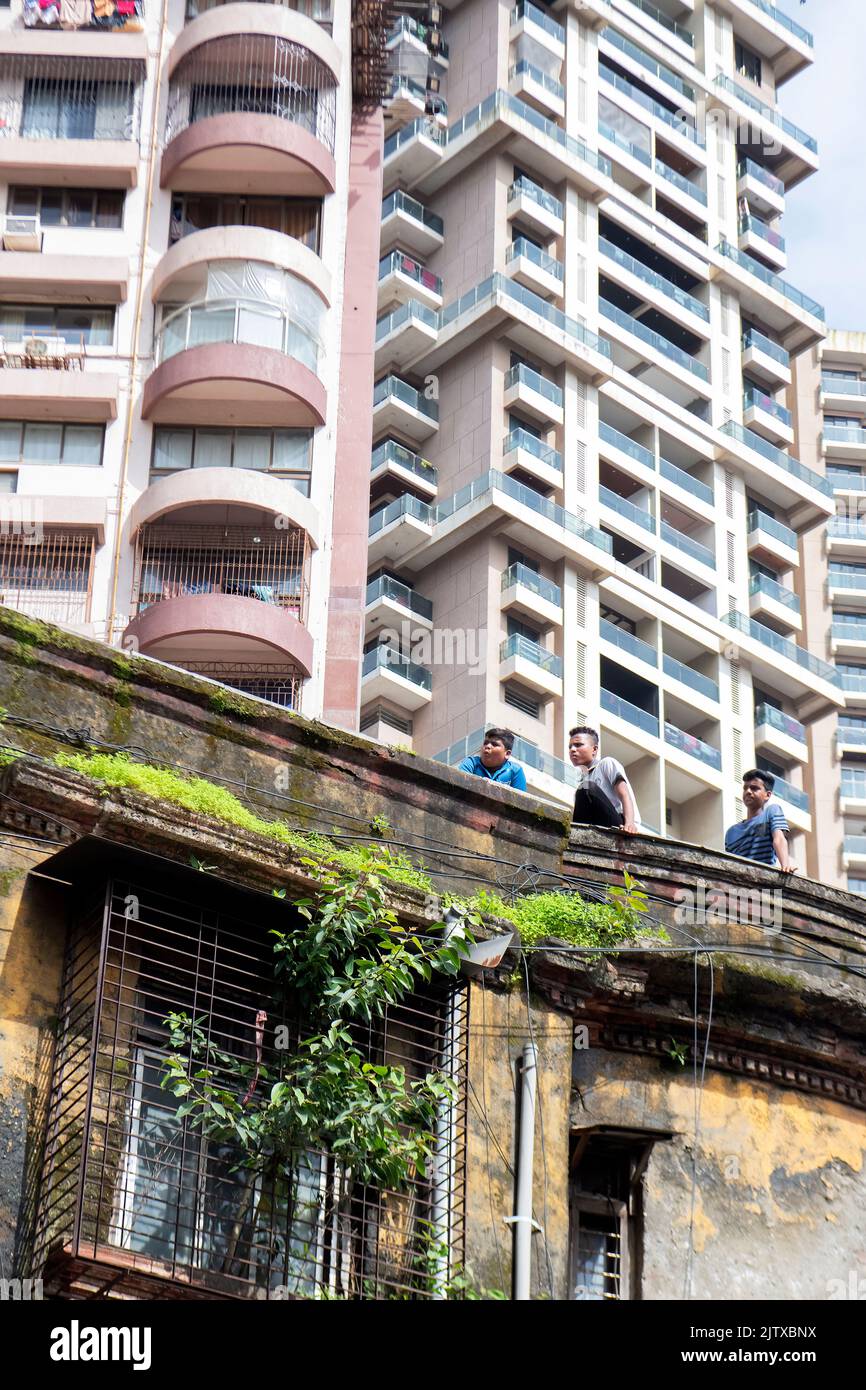 The image of Old and new Buildings of Mumbai,India Stock Photo - Alamy
