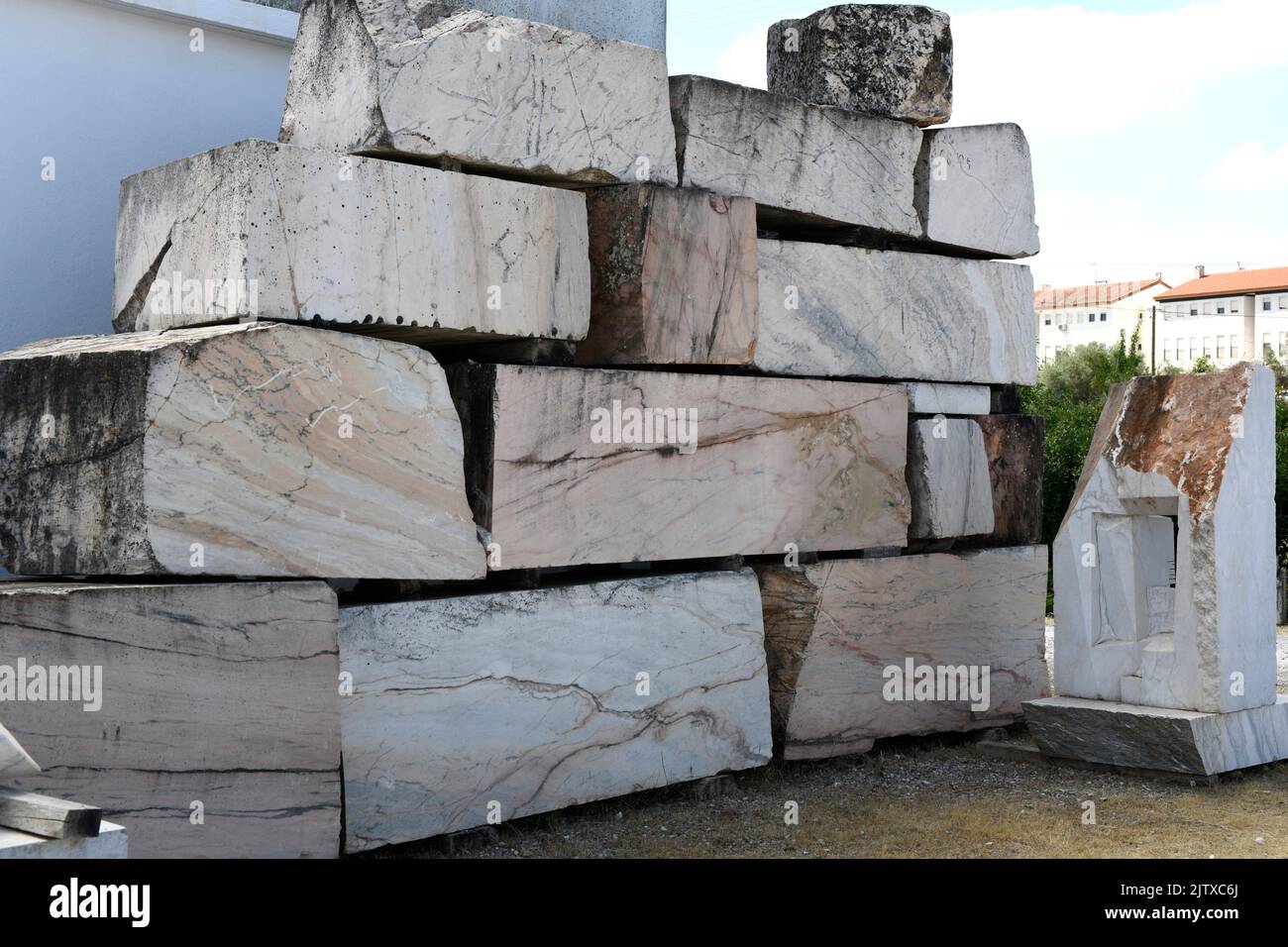 Quarry marble blocks hi-res stock photography and images - Alamy