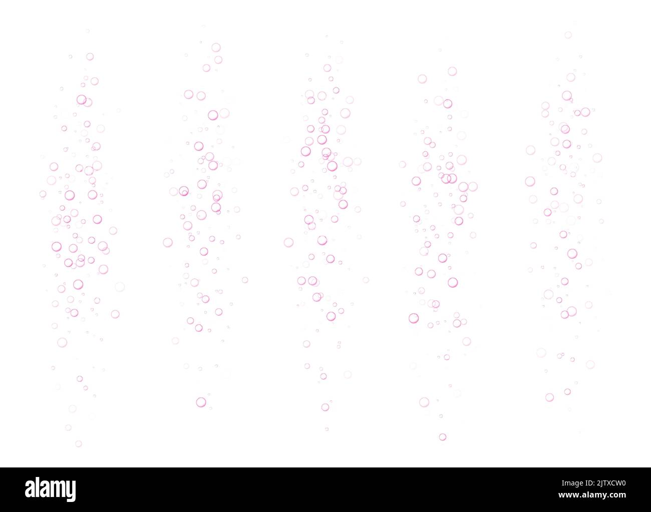 Underwater fizzing bubbles, soda or champagne carbonated drink, sparkling water Stock Vector ...