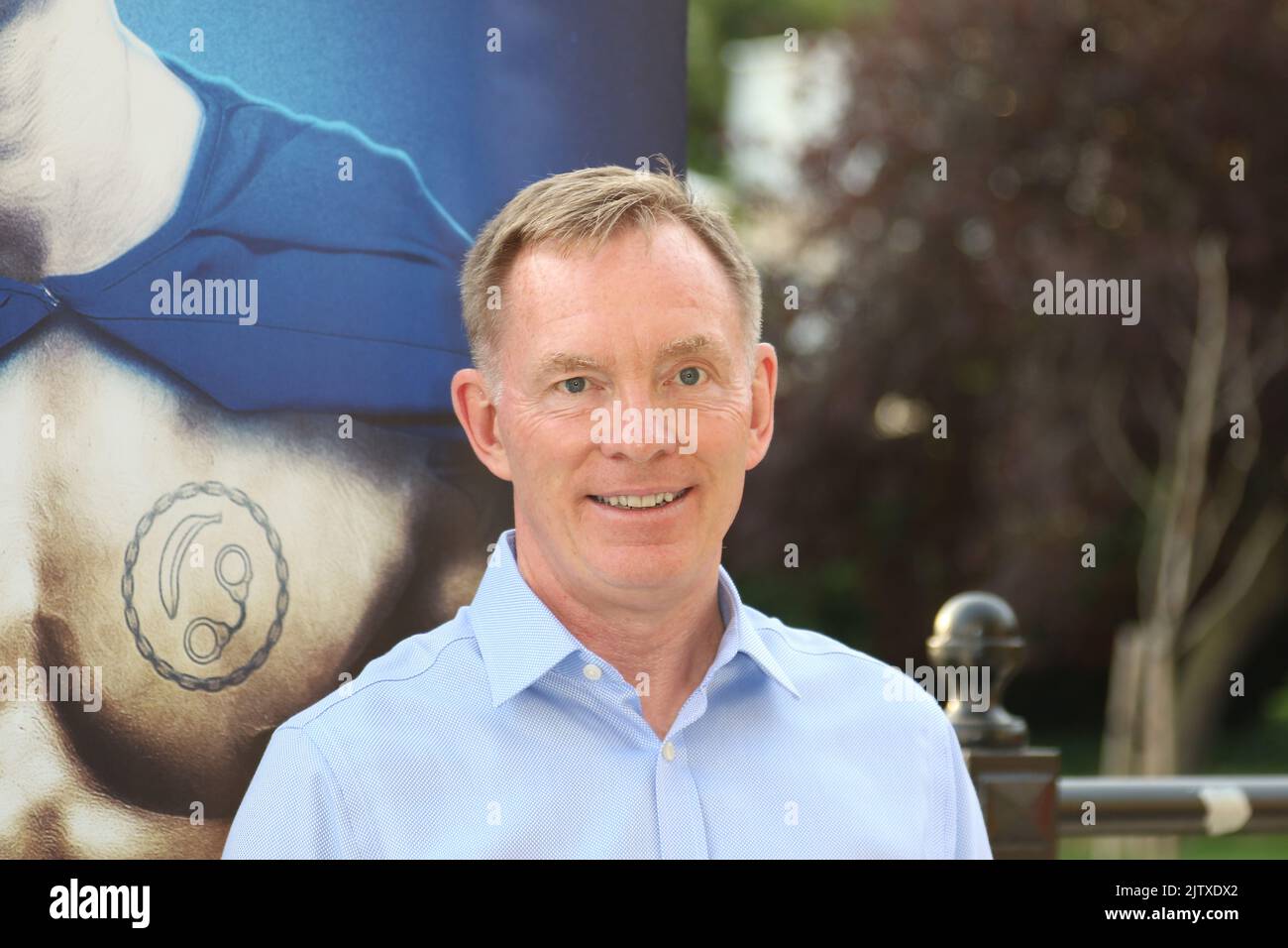 Chris Bryant, Horse-Play Press night, Riverside Studios, London, UK, 01 ...