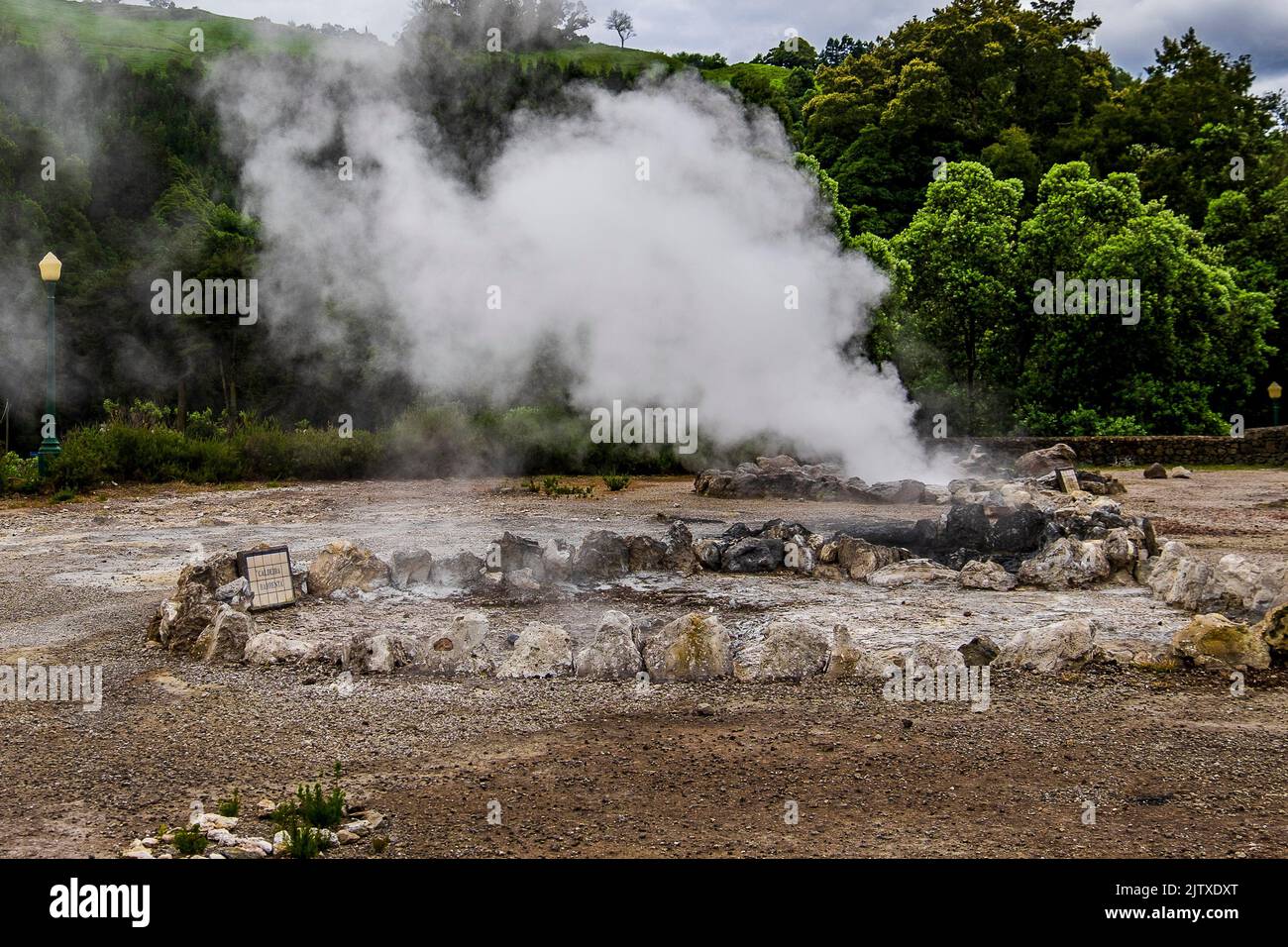 Furnas, Sao Miguel Island, Azores, Portugal: Volcanic Complex of ...