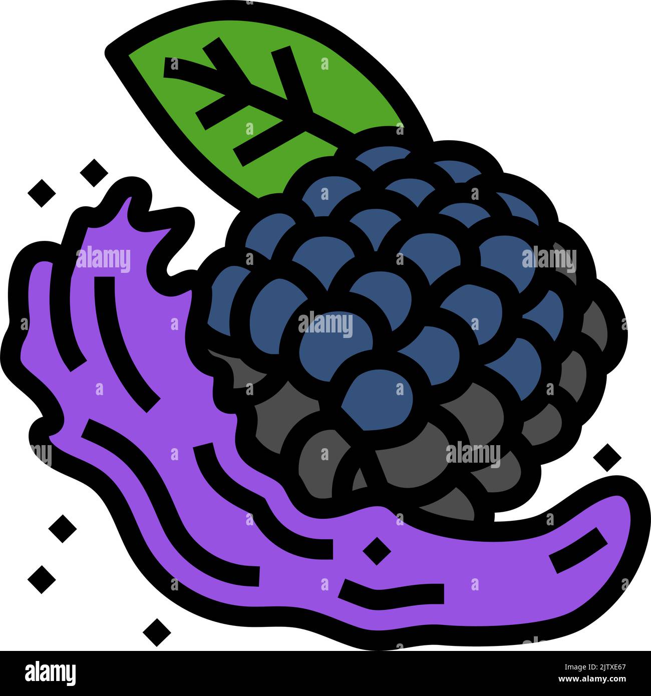Bramble juice Stock Vector Images - Alamy