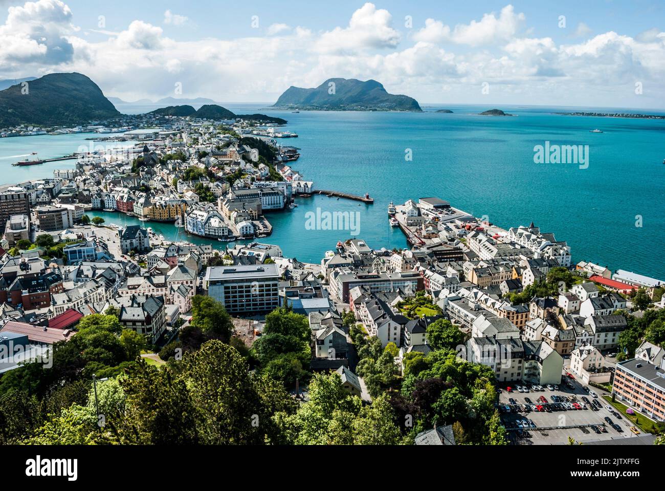 Mt aksla viewpoint alesund hi-res stock photography and images - Alamy