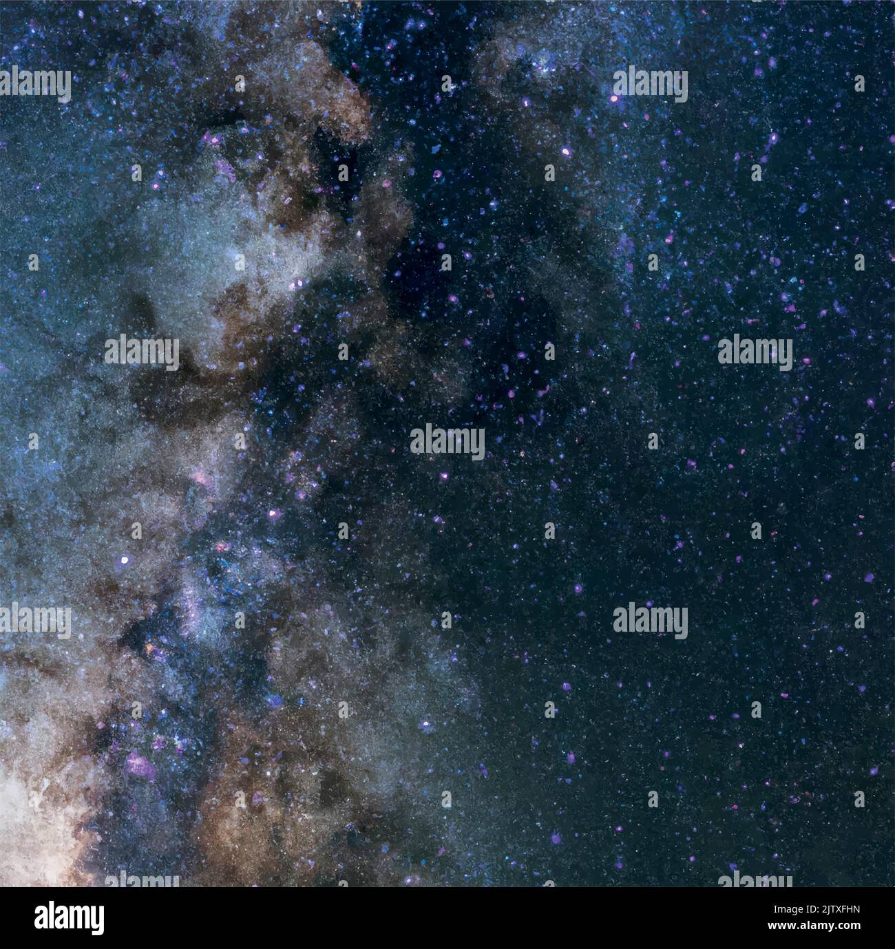 Starfield glow Stock Vector Images - Alamy