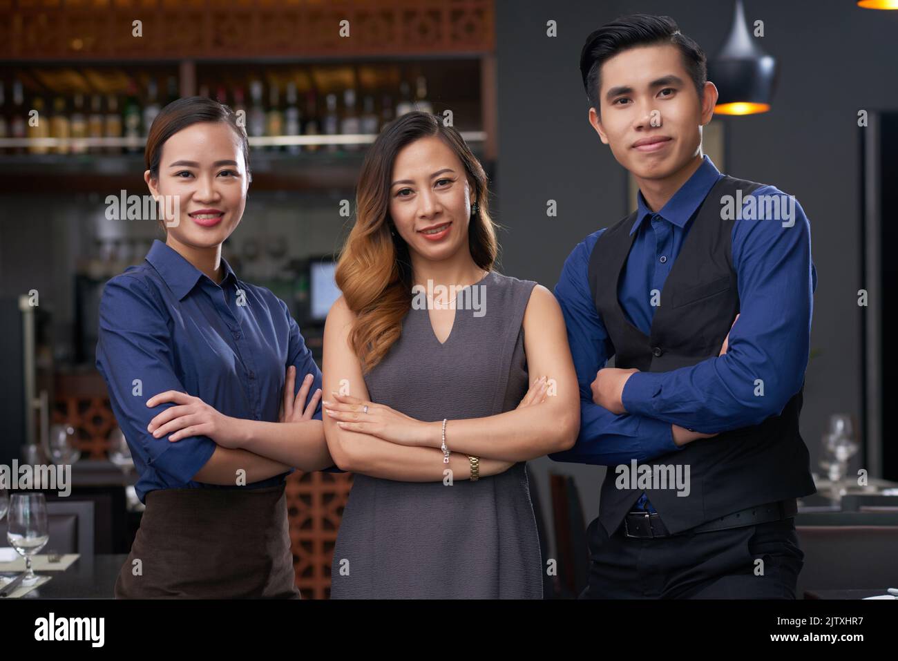 Restaurant manager hi-res stock photography and images - Alamy