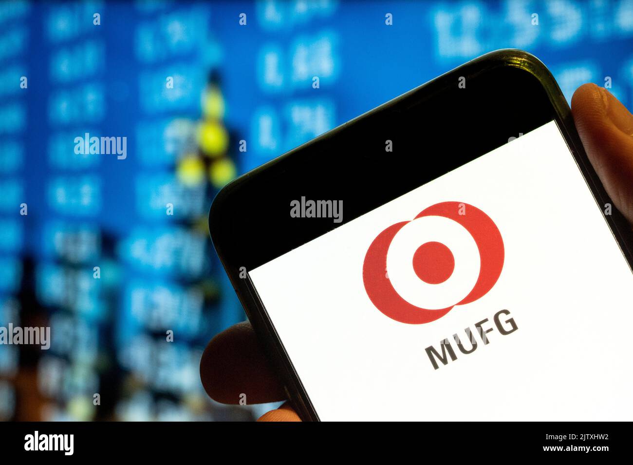 Mufg logo hi-res stock photography and images - Alamy