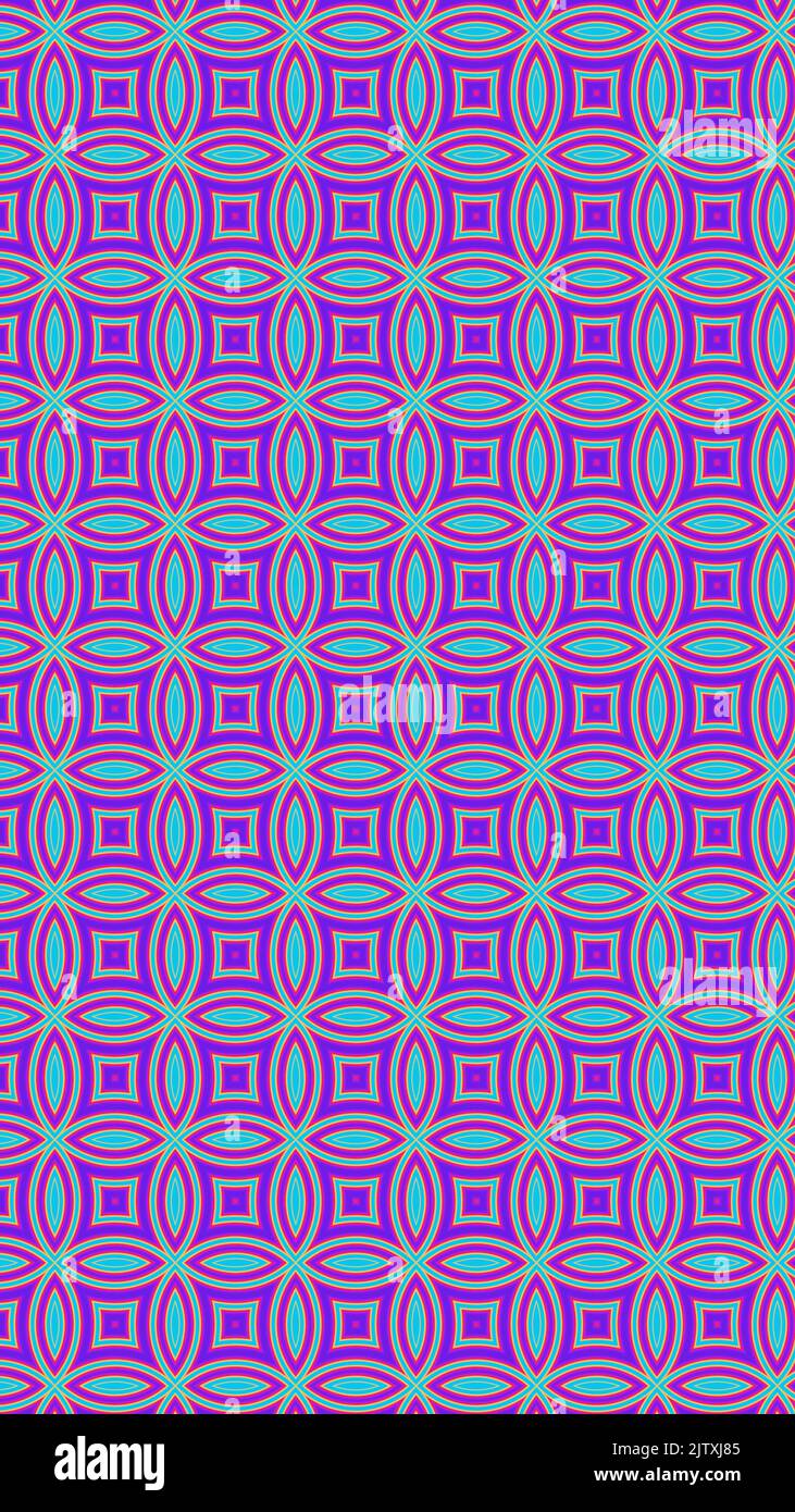 Magenta blue geometry pattern texture made of circles Stock Photo - Alamy