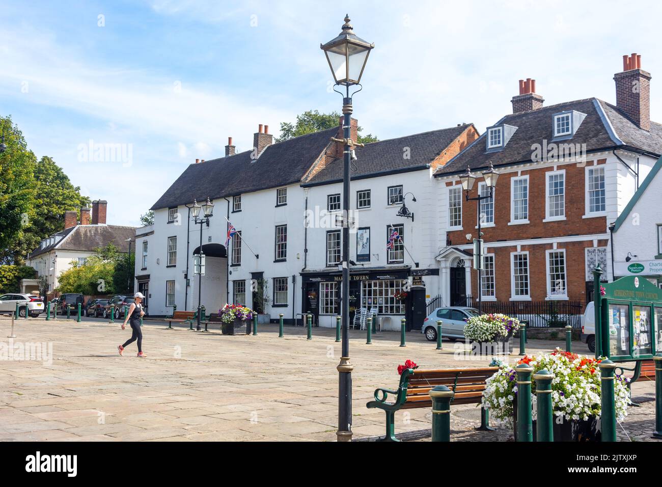 Market Square, Atherstone, Warwickshire, England, United Kingdom Stock ...