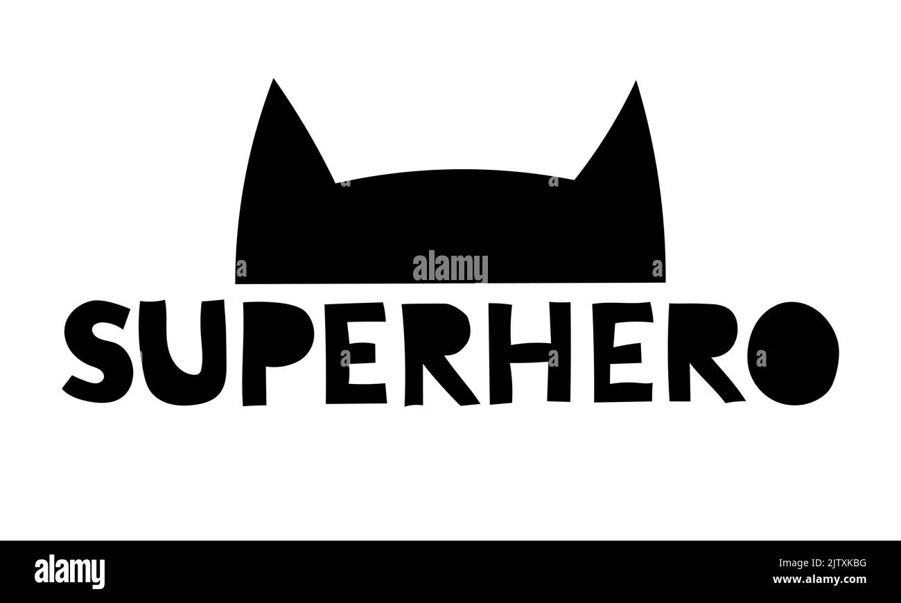 Superheroes Logos Black And White