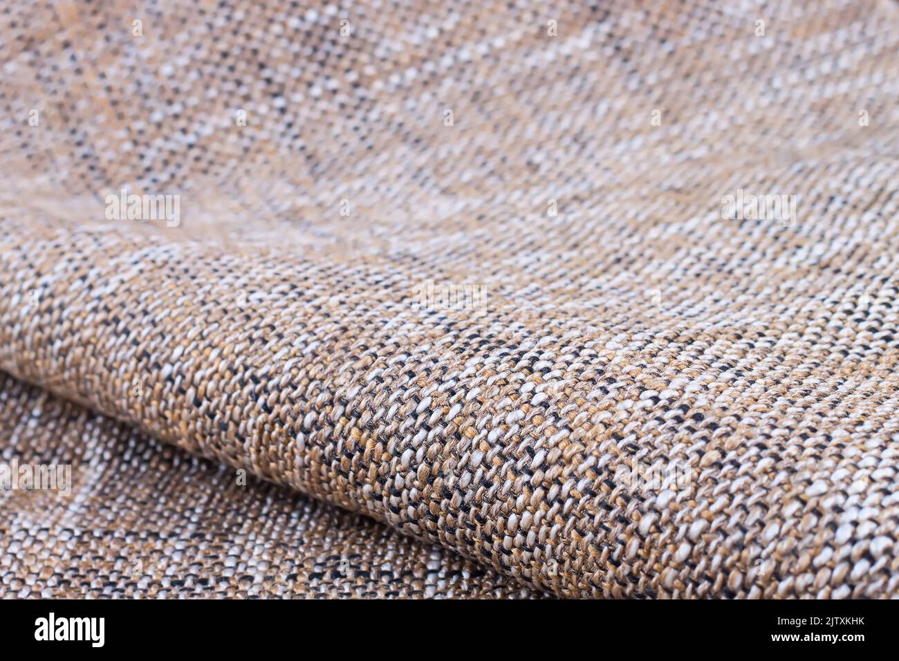 Beige upholstery fabric textile texture. shallow depth of field Stock ...