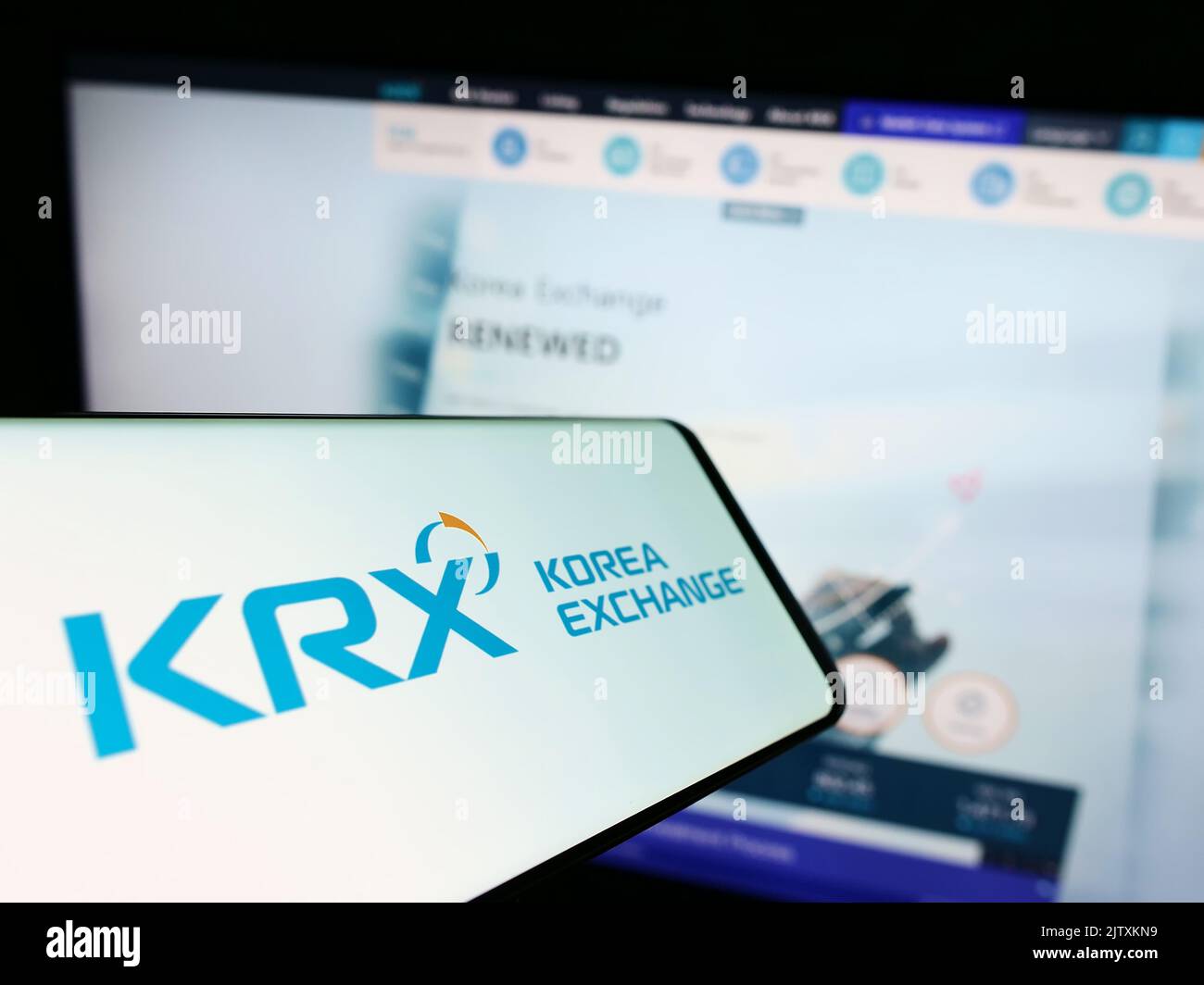 Krx business logo hi-res stock photography and images - Alamy
