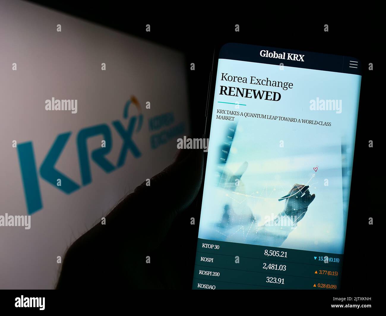 Korea exchange krx hi-res stock photography and images - Alamy