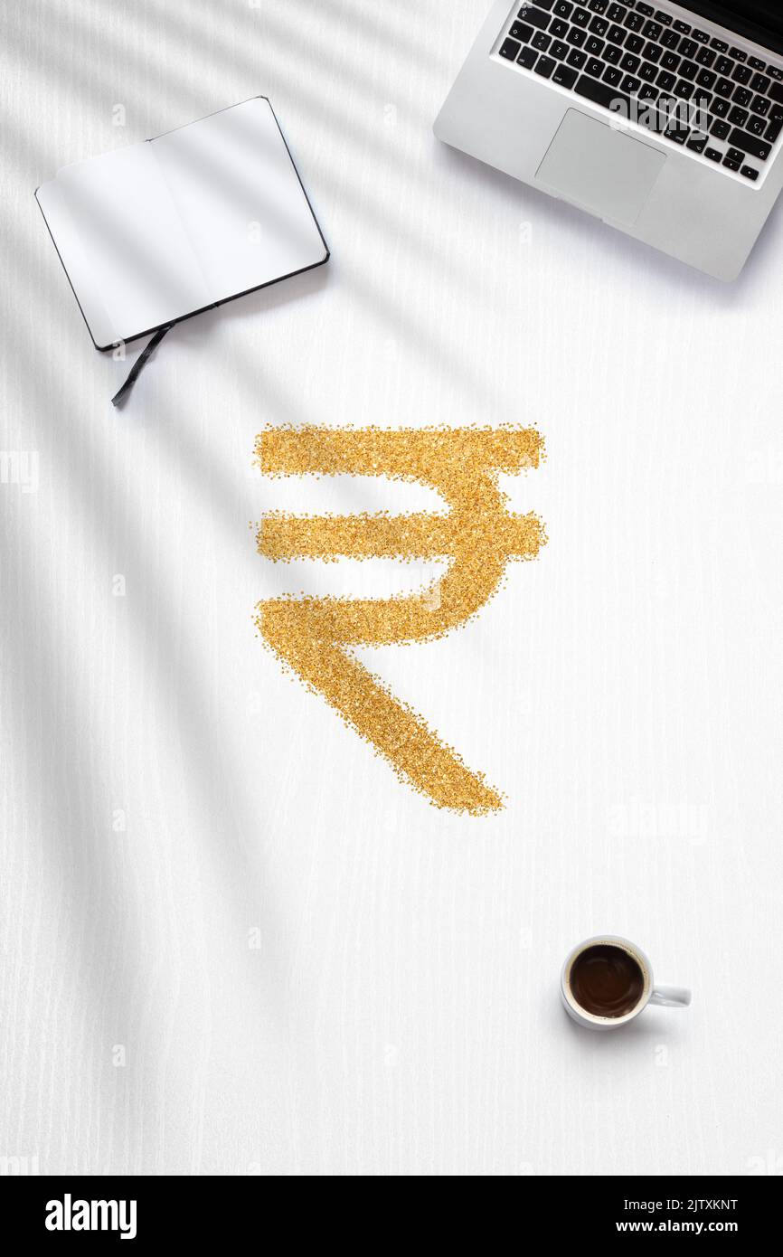 Indian rupee investment growth hi-res stock photography and images - Alamy