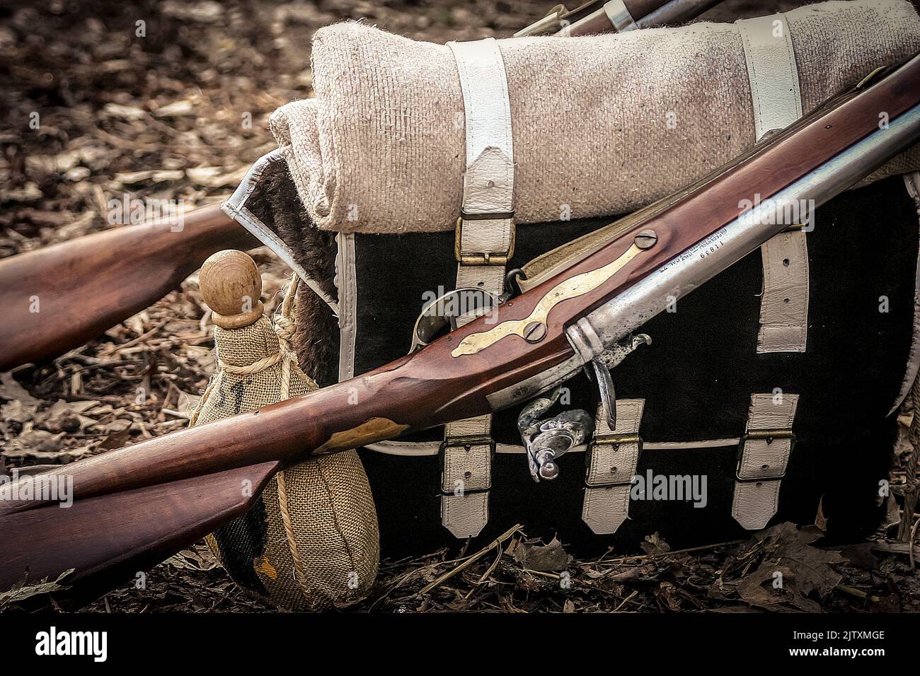 Novara, Italy. 20th Mar, 2004. Reenactment. Napoleonic Era: equipment ...