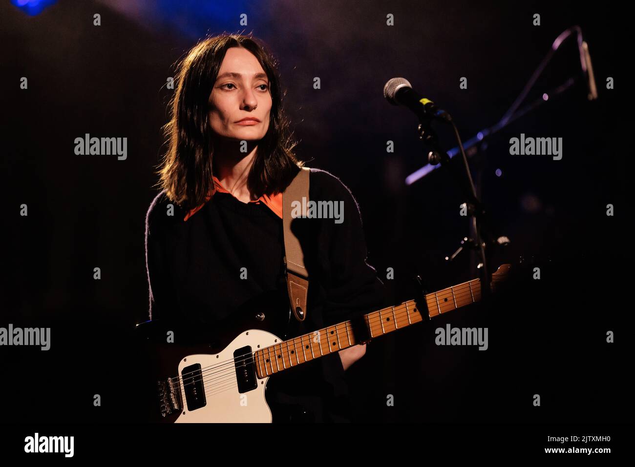 Copenhagen, Denmark. 01st Sep, 2022. The English band King Hannah performs a live concert at ...