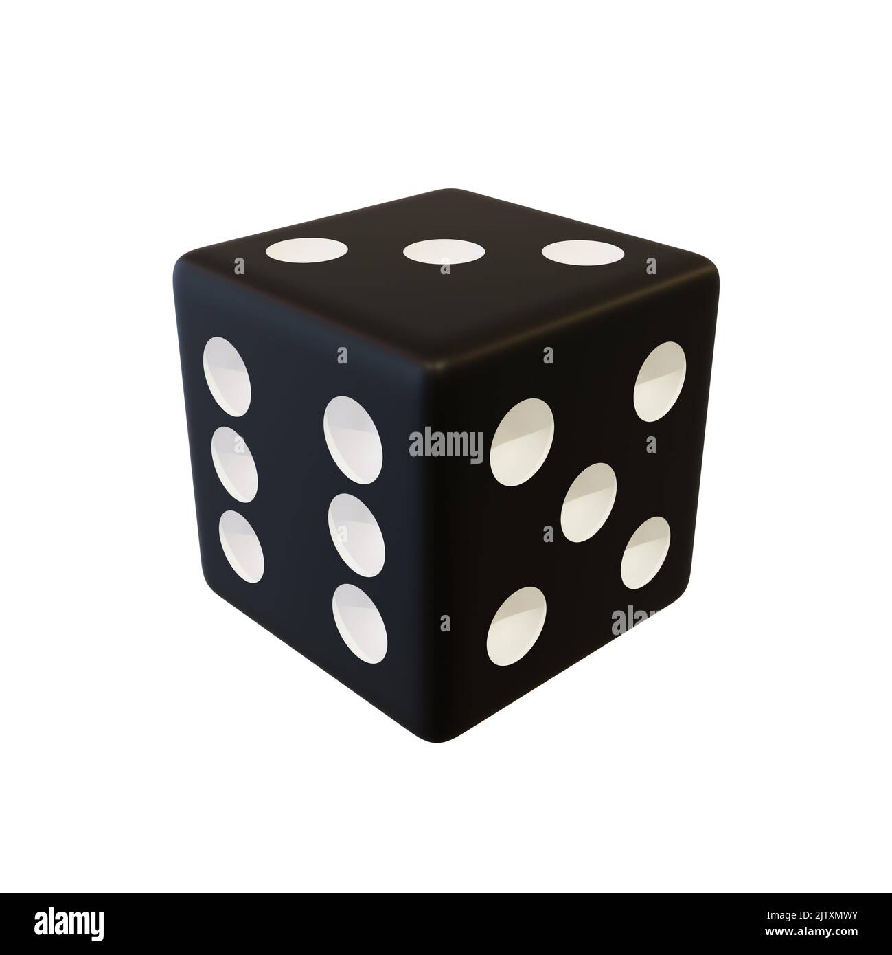 Dice black Cut Out Stock Images & Pictures - Alamy