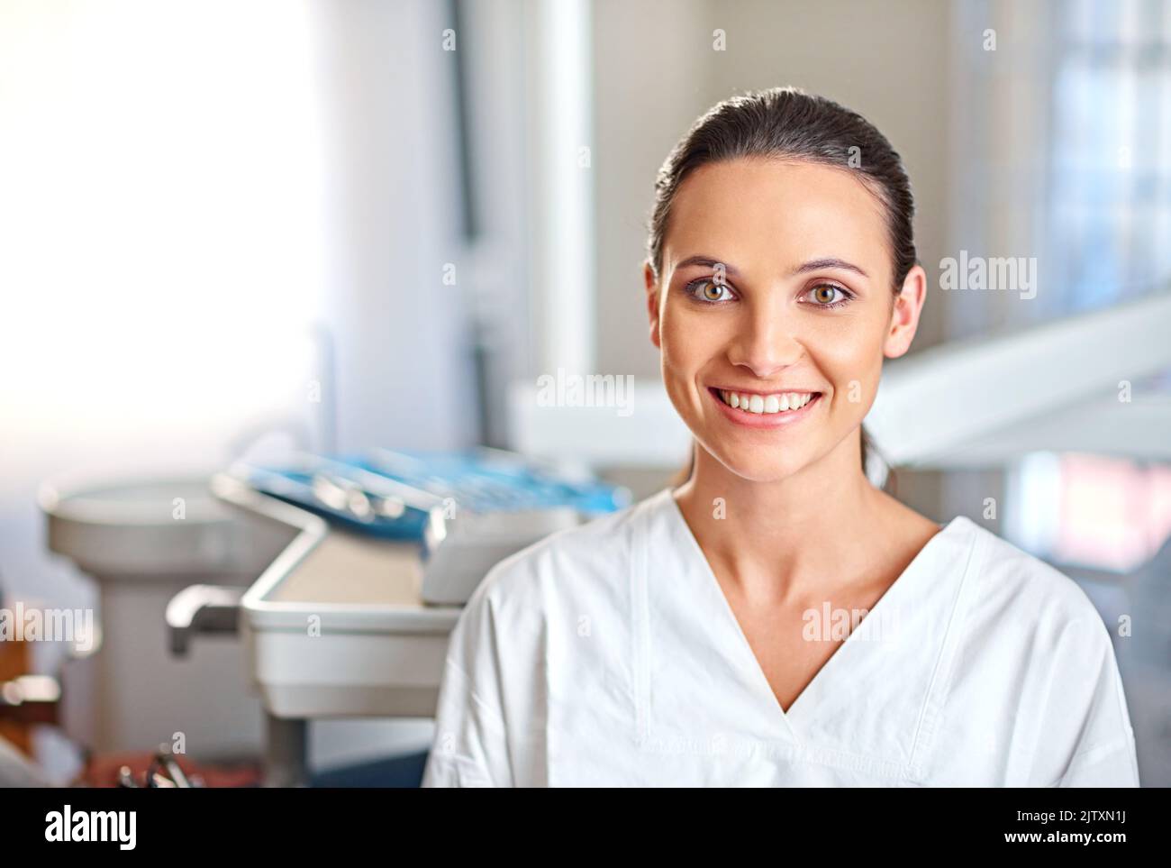 Attractive Female Dentist