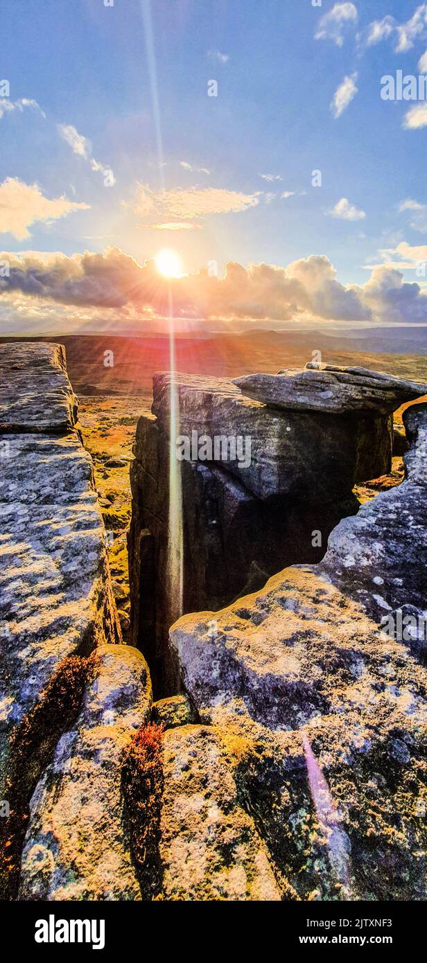 Peak district sunset hi-res stock photography and images - Alamy