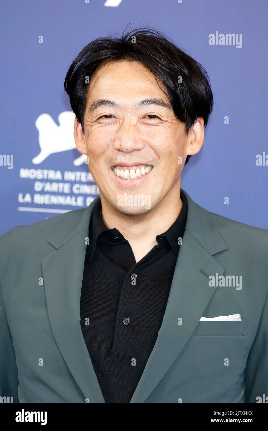 Kei Ishikawa poses at the photocall of 'Aru Otoko' during the 79th ...