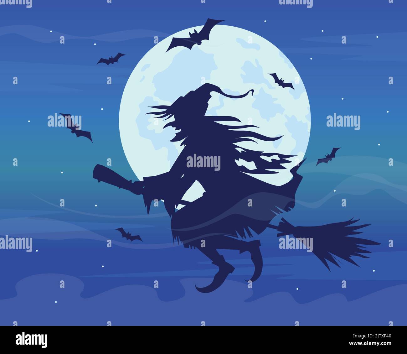Wicked witch flat color vector illustration Stock Vector Image & Art ... Wicked witch flat color vector illustration Stock Vector Image & Art ...