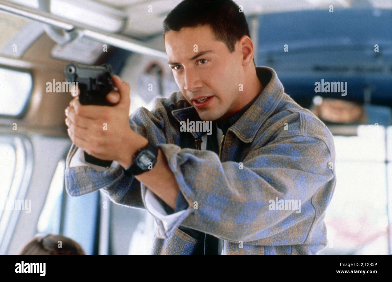 Speed Year : 1994 USA Director : Jan De Bont Keanu Reeves Stock Photo ...