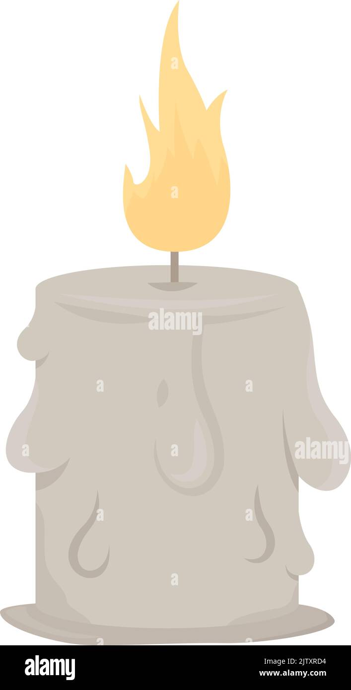 Candle semi flat color vector object Stock Vector Image & Art - Alamy