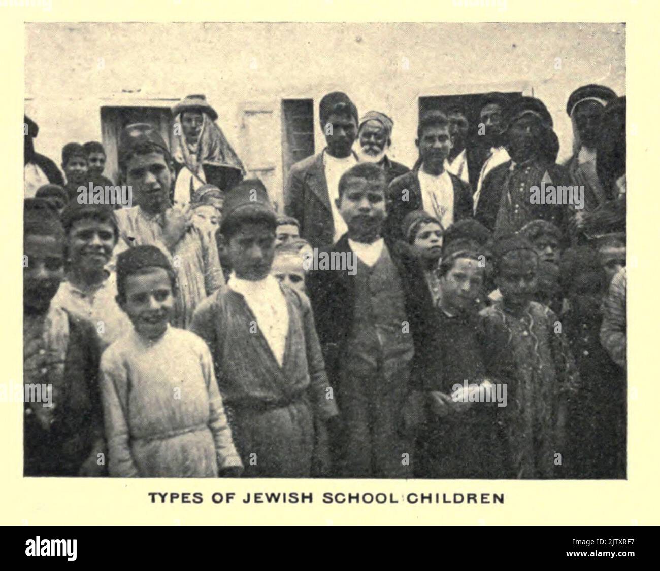 TYPES OF JEWISH SCHOOL CHILDREN from the book ' Jews in many lands ' by ...