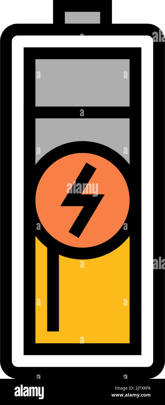 charge battery power energy color icon vector illustration Stock Vector ...