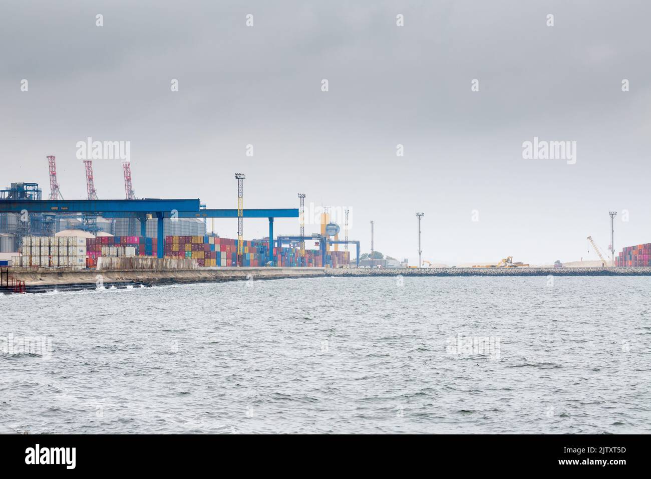 Odesa commercial sea port hi-res stock photography and images - Alamy