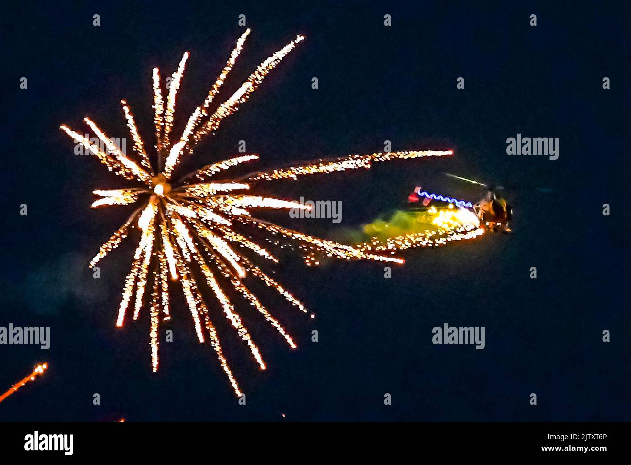 Bournemouth, Dorset, UK. 1st September 2022. The Otto the exploding ...