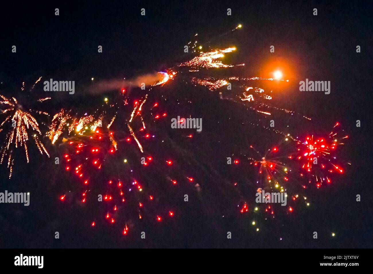 Bournemouth, Dorset, UK. 1st September 2022. The Otto the exploding ...