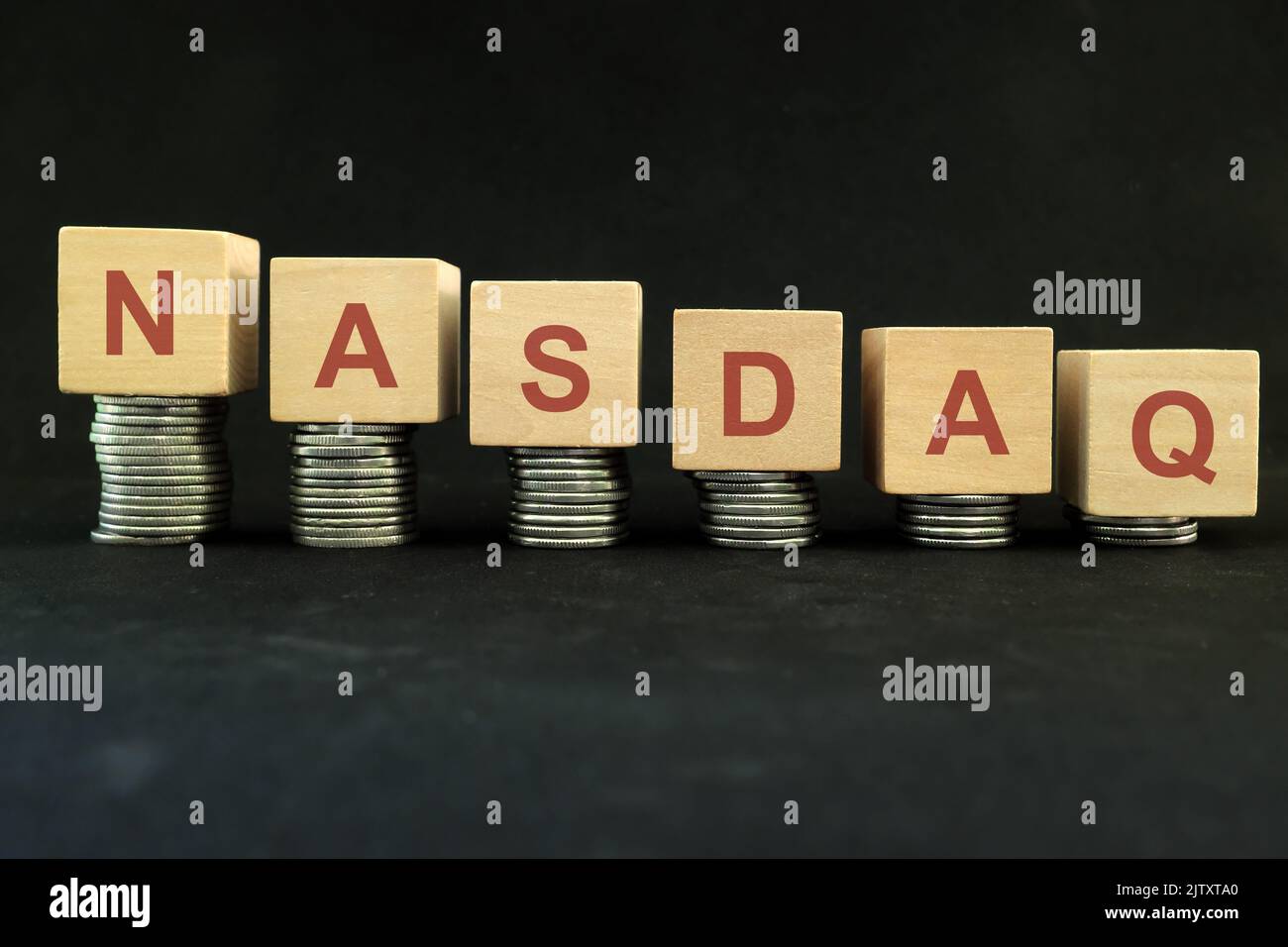 Nasdaq composite stock market index crash and bear market due to ...