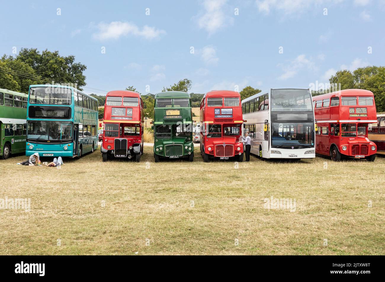 Maidstone, kent, United Kingdom, 20, august 2022 collection of old ...