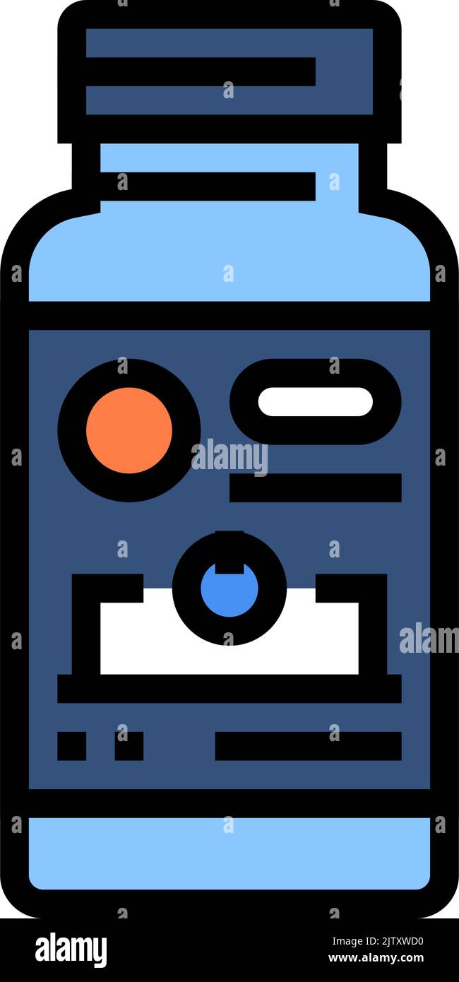 extract blueberry color icon vector illustration Stock Vector Image ...