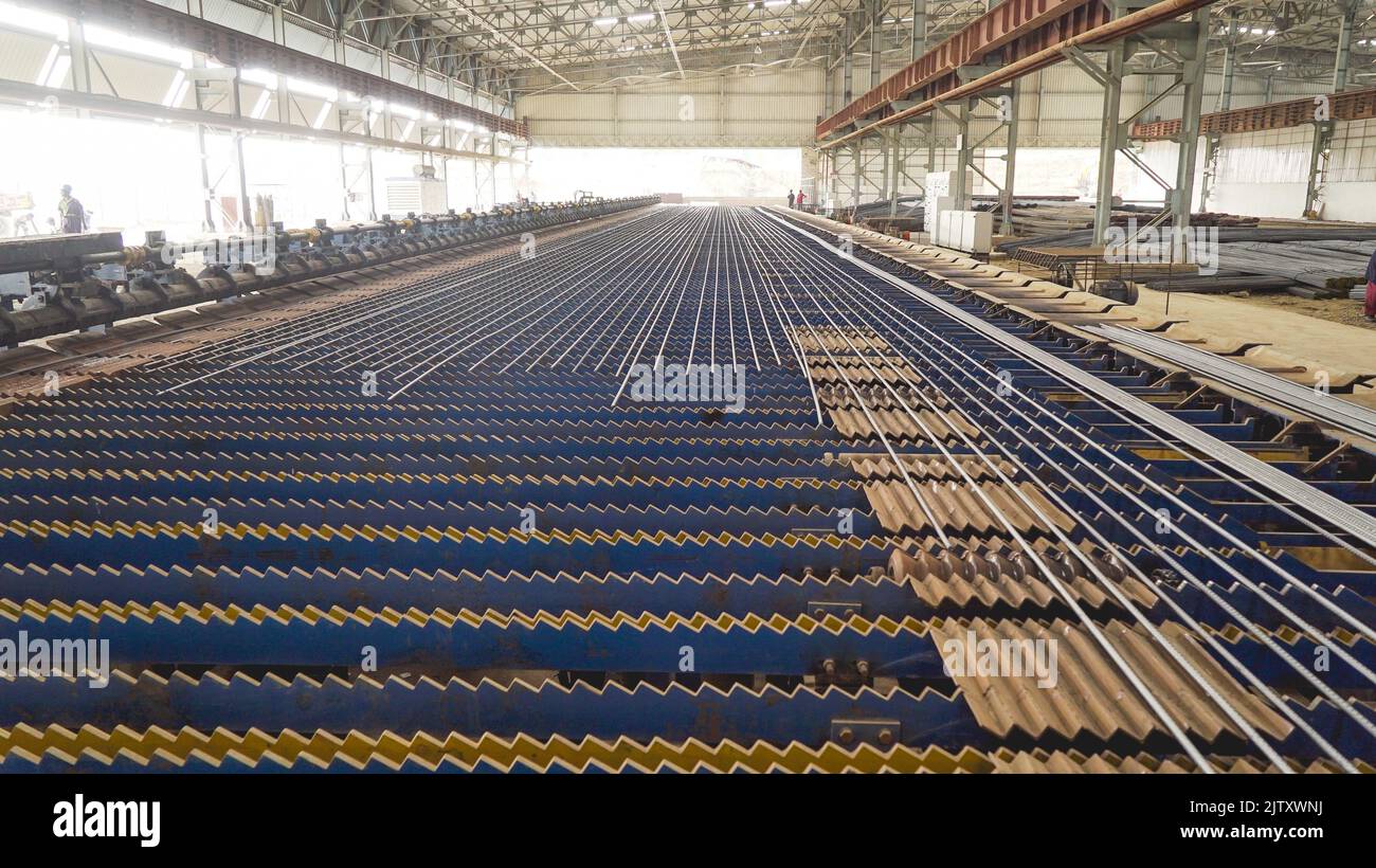 The inside of the metallic rods factory Stock Photo - Alamy The inside of the metallic rods factory Stock Photo - Alamy