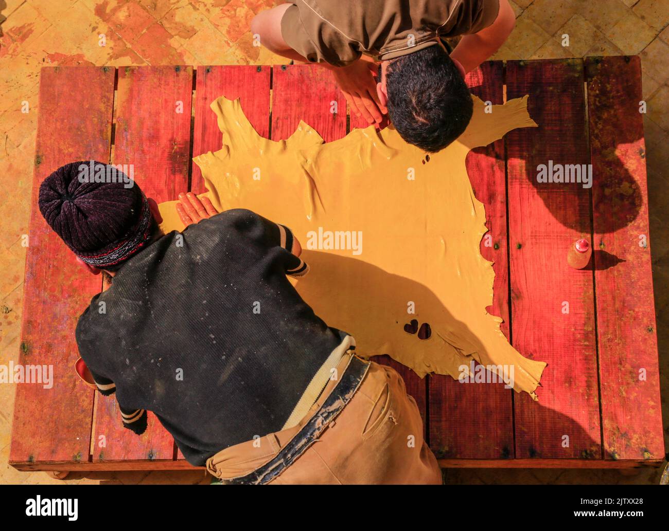 Fes is known for its leather and most of hi-res stock photography and ...