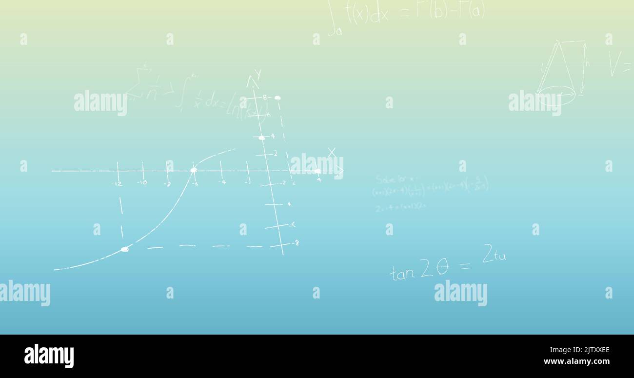 Mathematical equations background hi-res stock photography and images ...