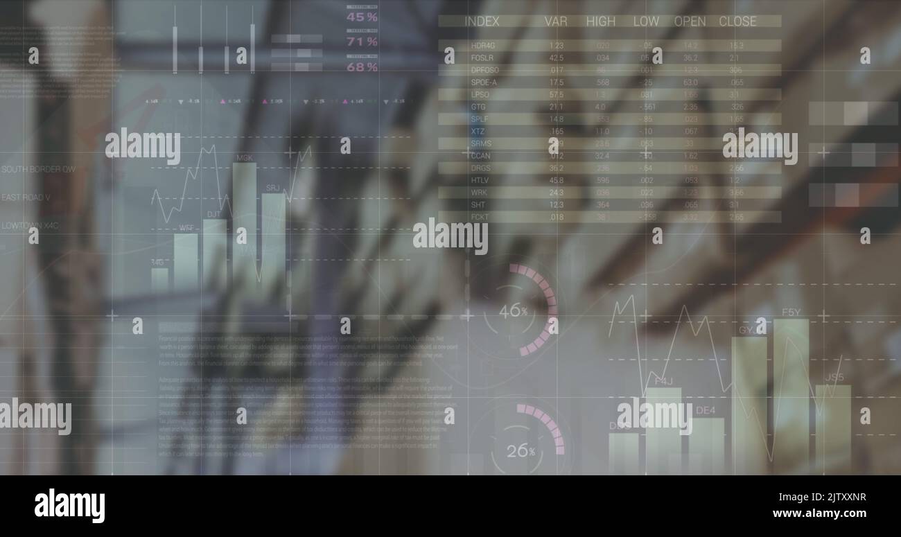 Digital graphs package hi-res stock photography and images - Alamy