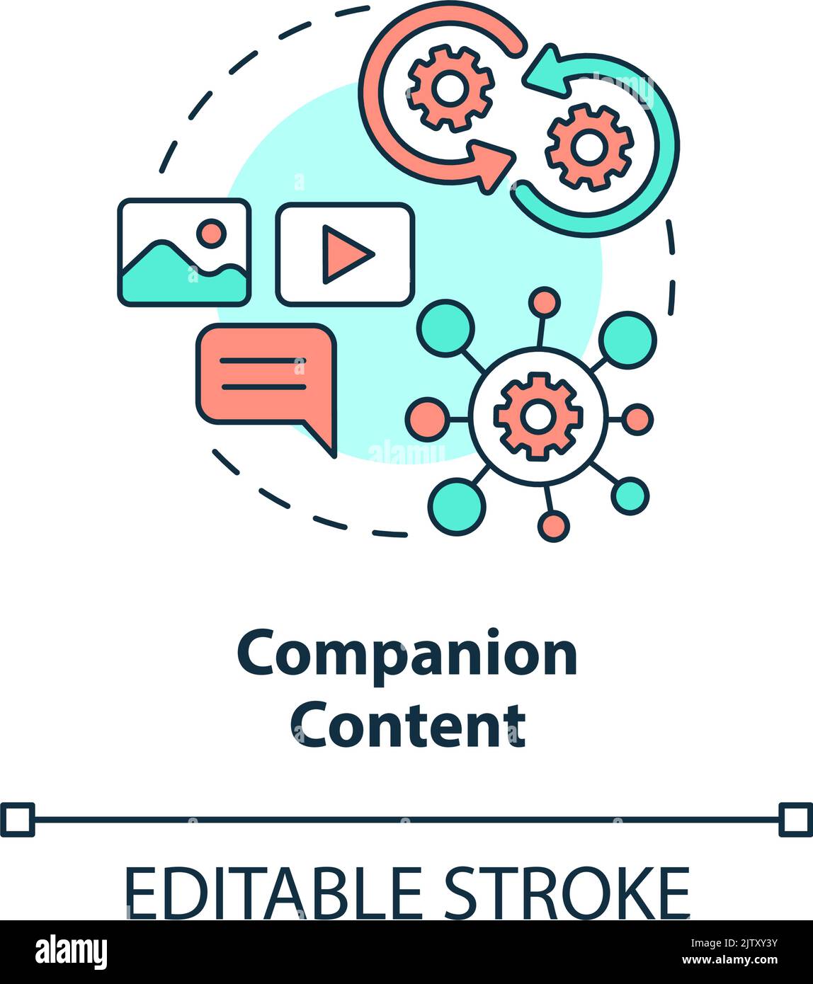 Companion connection Stock Vector Images - Alamy