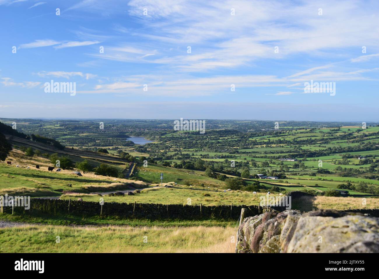 The Roaches and gun moor area of the Staffordshire peak district Stock ...