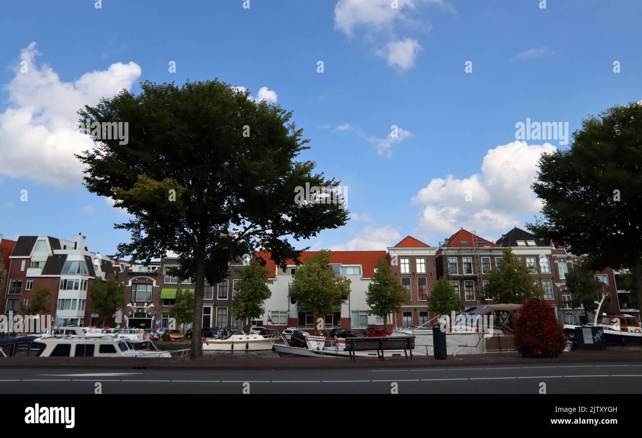 Beautiful Dutch city view. Haarlem, the Netherlands. Summer in Europe ...
