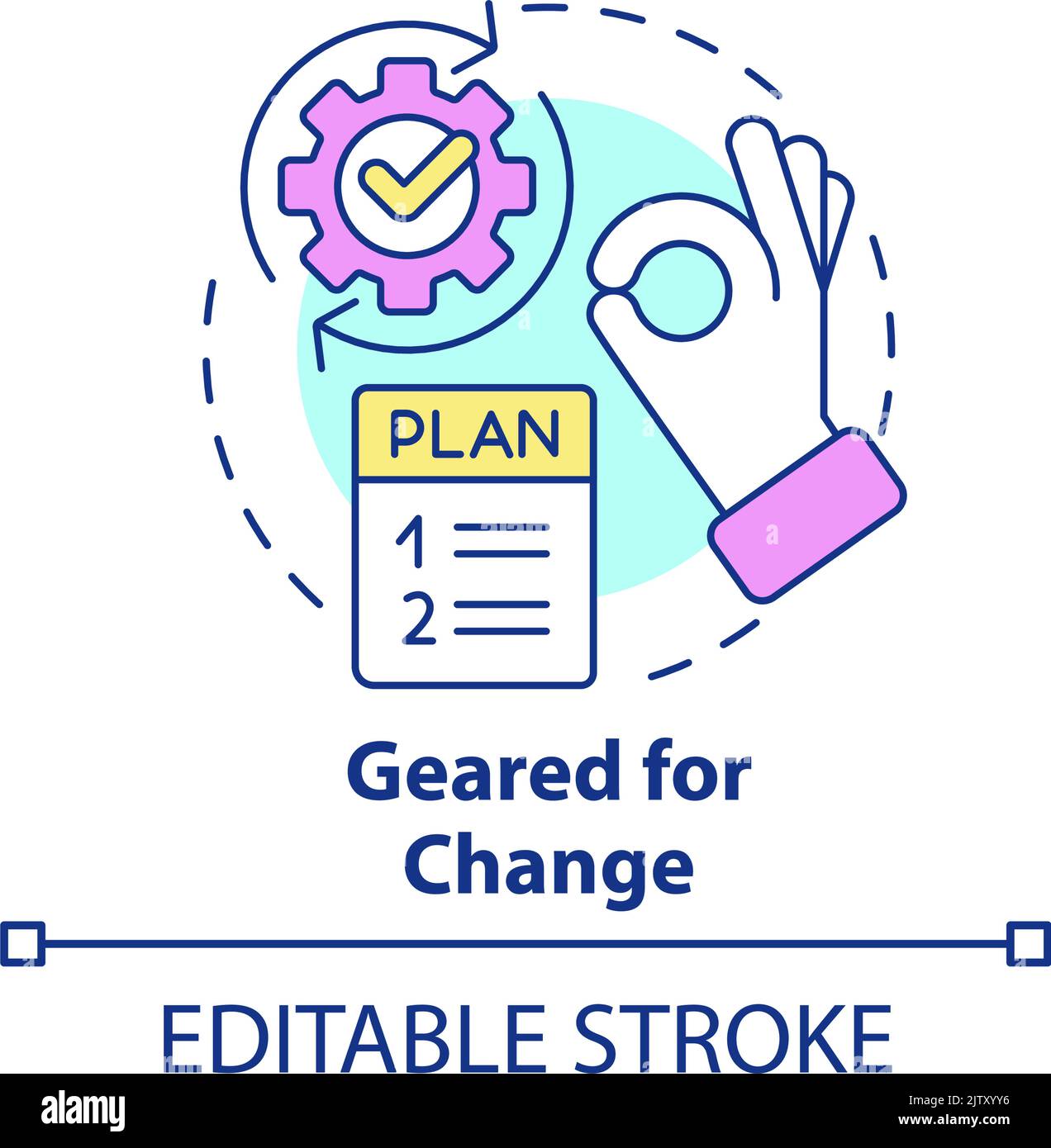 Geared Stock Vector Images - Alamy