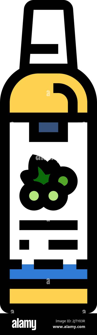 seed oil grape color icon vector illustration Stock Vector Image & Art ...