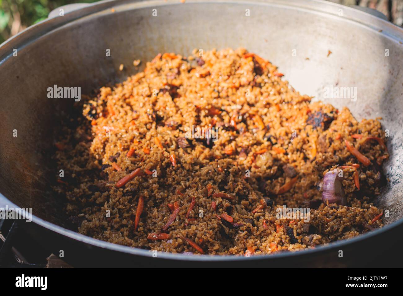 Big pilaf pan bowl hi-res stock photography and images - Alamy