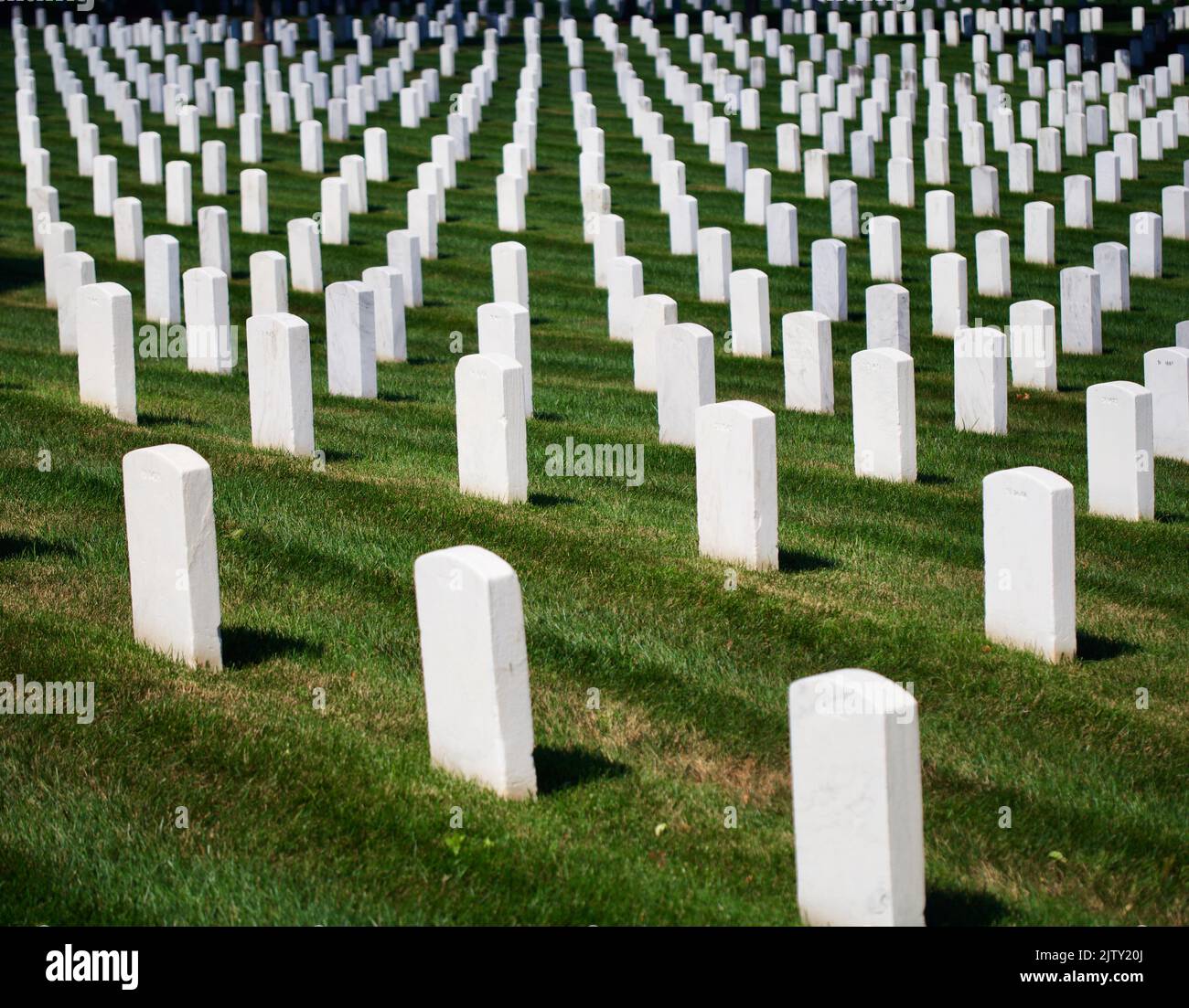 The Arlington National Cemetery Stock Photo - Alamy