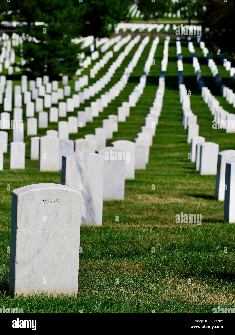 The Arlington National Cemetery Stock Photo - Alamy