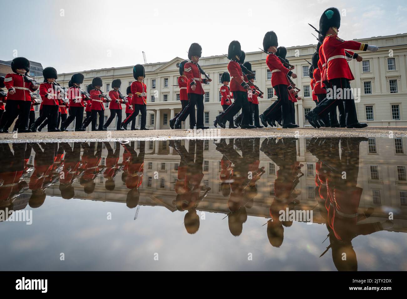 Number 12 company irish guards hi-res stock photography and images - Alamy
