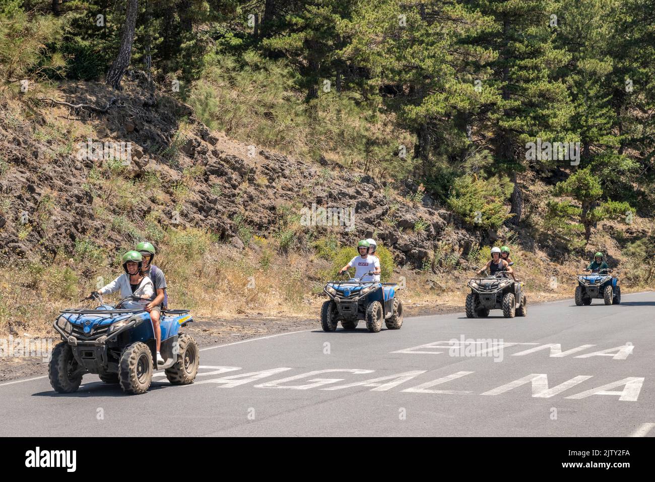 Guided tours on ATVs or quad bikes are a popular holiday activity on ...