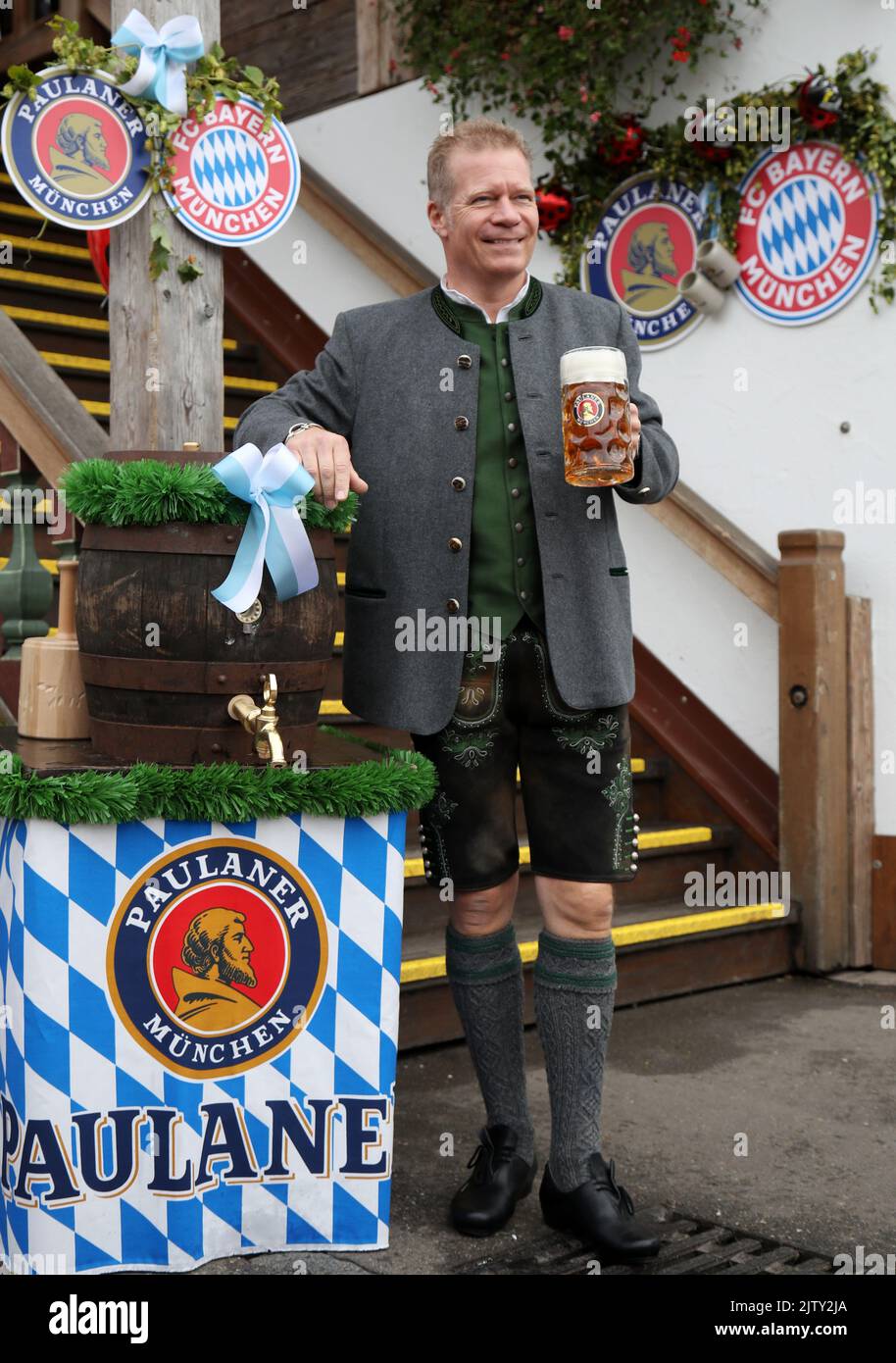 Andreas Steinfatt FC Bayern MŸnchen Oktoberfestbesuch Wiesnbesuch im ...