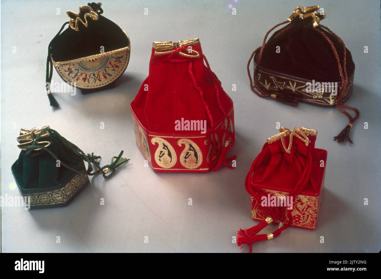 Hand Crafted Purses, Butwa's Stock Photo - Alamy